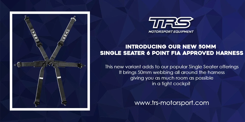 TRS Release New Single Seater Harness Variant | TRS Motorsport